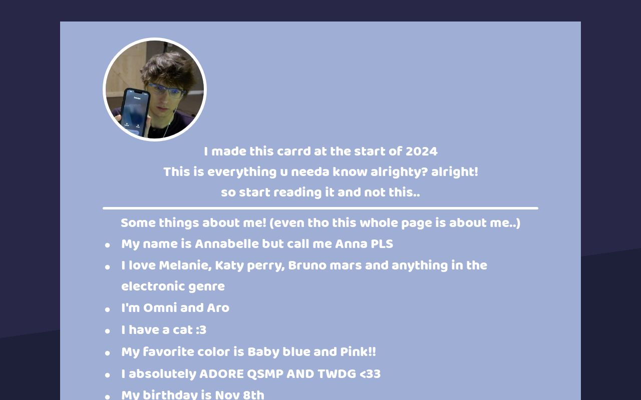 EVERYTHING AND ANYTHING